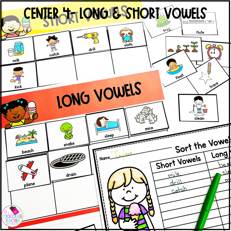 1st Grade Spring ELA Centers - Grammar - Phonics | Made By Teachers