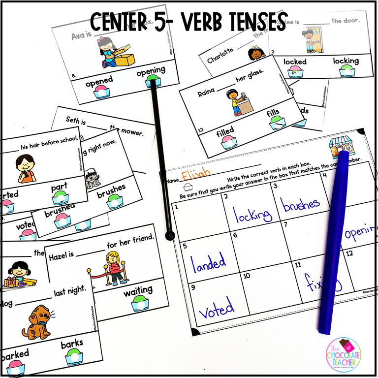 1st Grade Spring ELA Centers - Grammar - Phonics | Made By Teachers