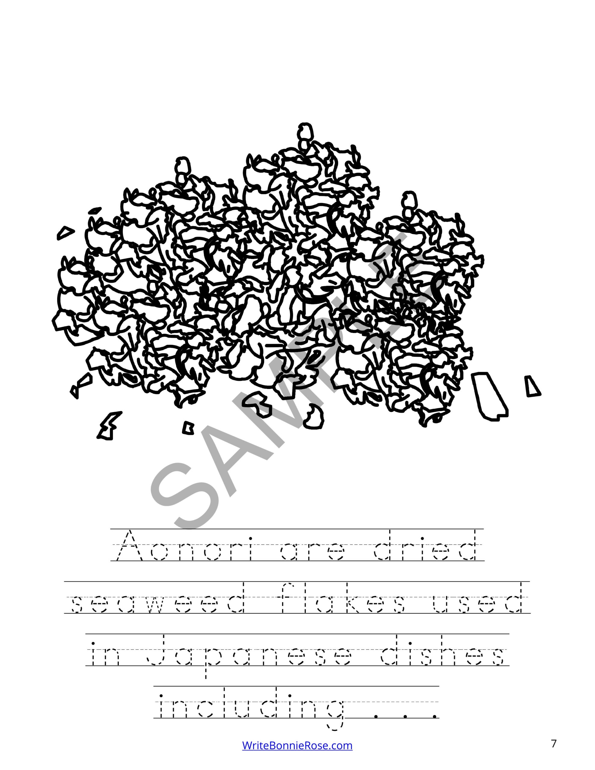 Cooking Herbs & Spices Coloring Book-Level B | Made By Teachers