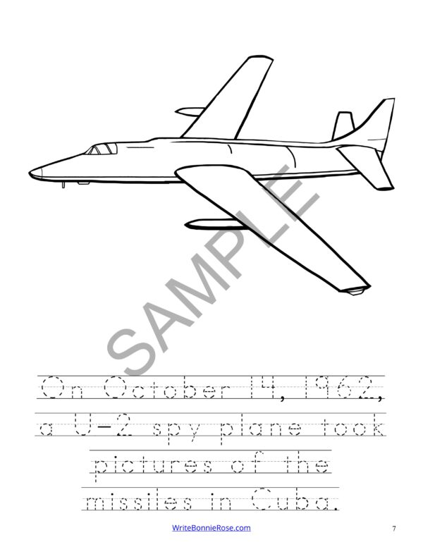 Cuban Missile Crisis Coloring Book-Level B | Made By Teachers