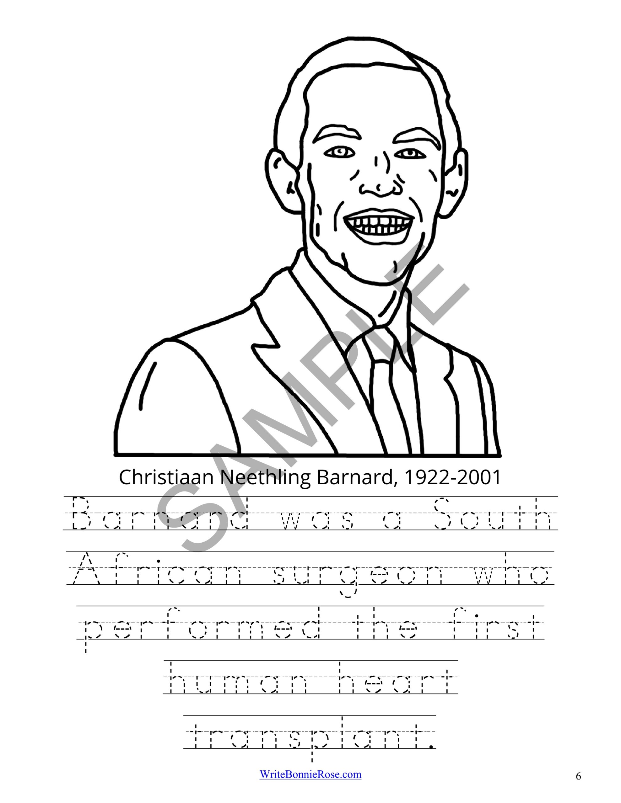 Famous Doctors and Nurses Coloring Book-Level B | Made By Teachers