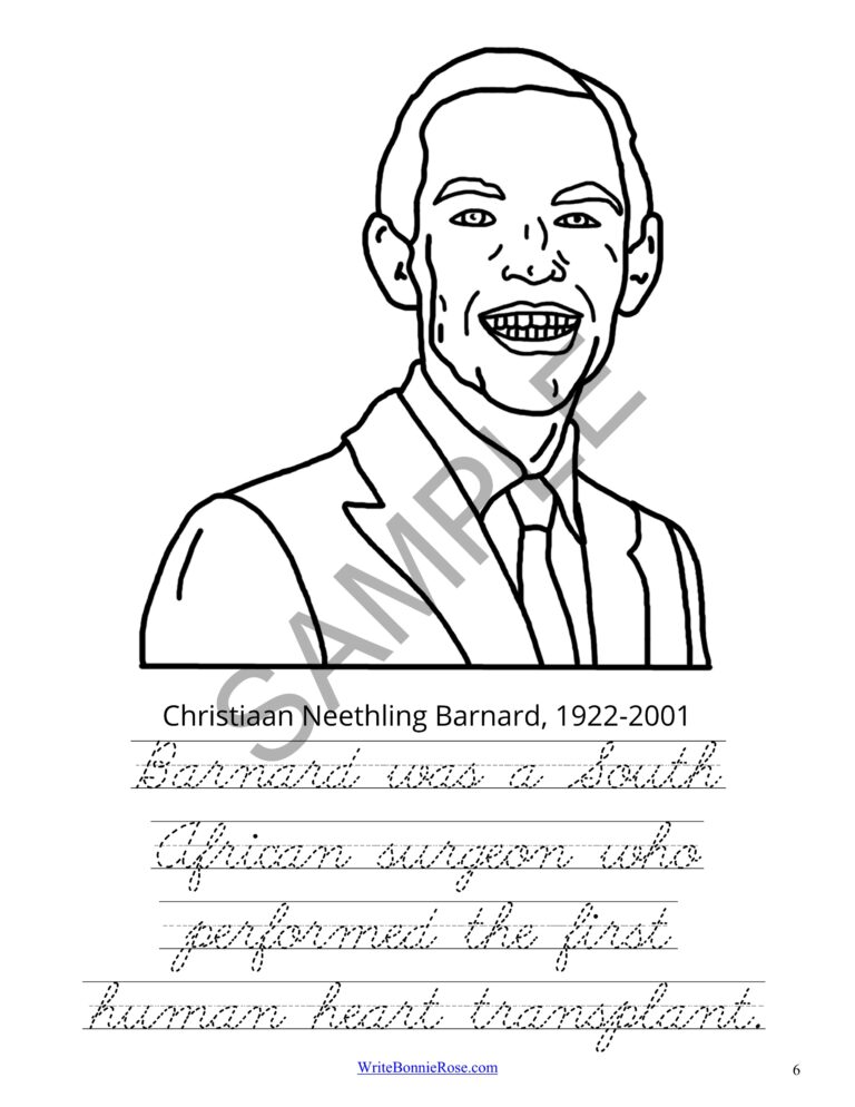 Famous Doctors and Nurses Coloring Book-Level C | Made By Teachers