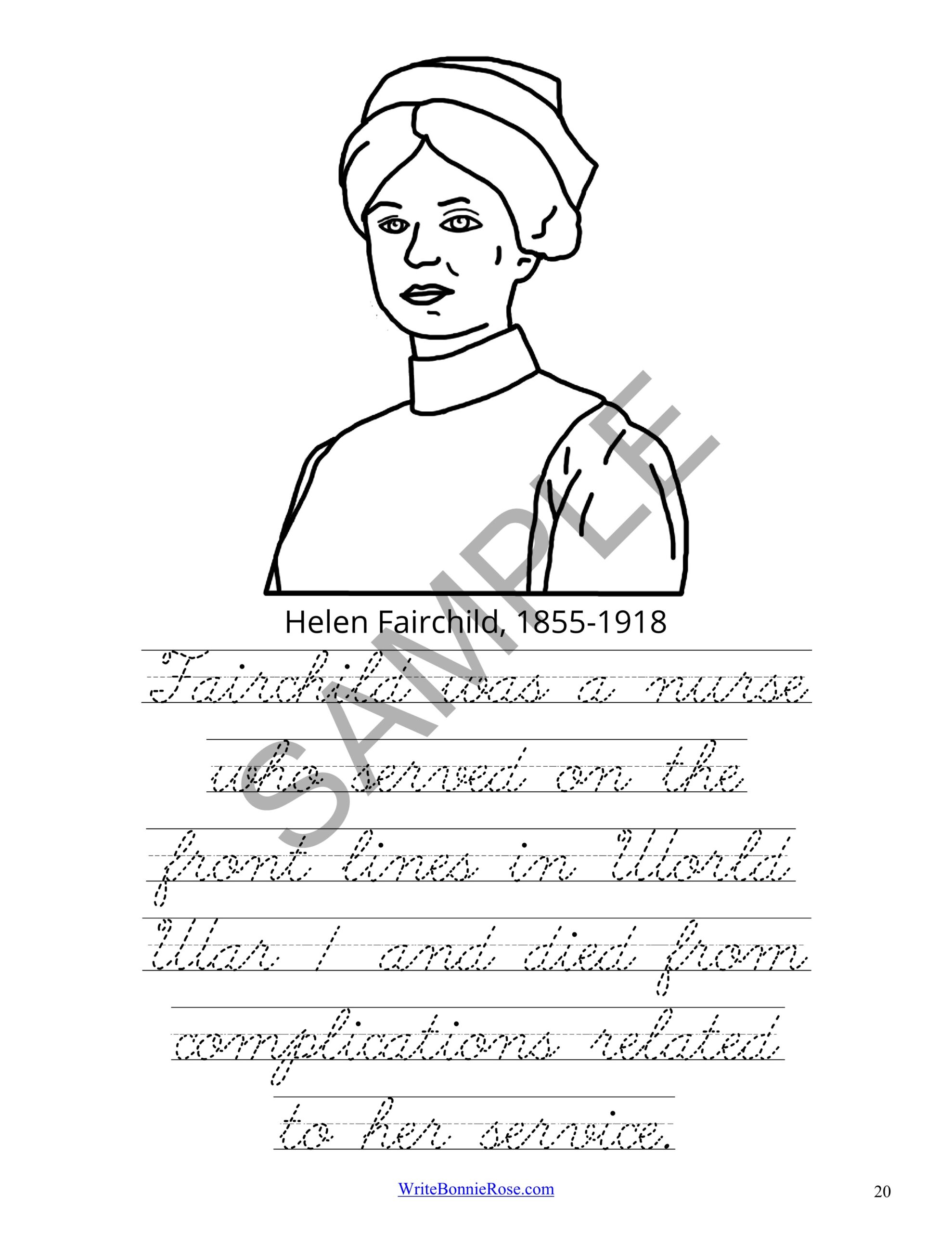 Famous Doctors and Nurses Coloring Book-Level C | Made By Teachers