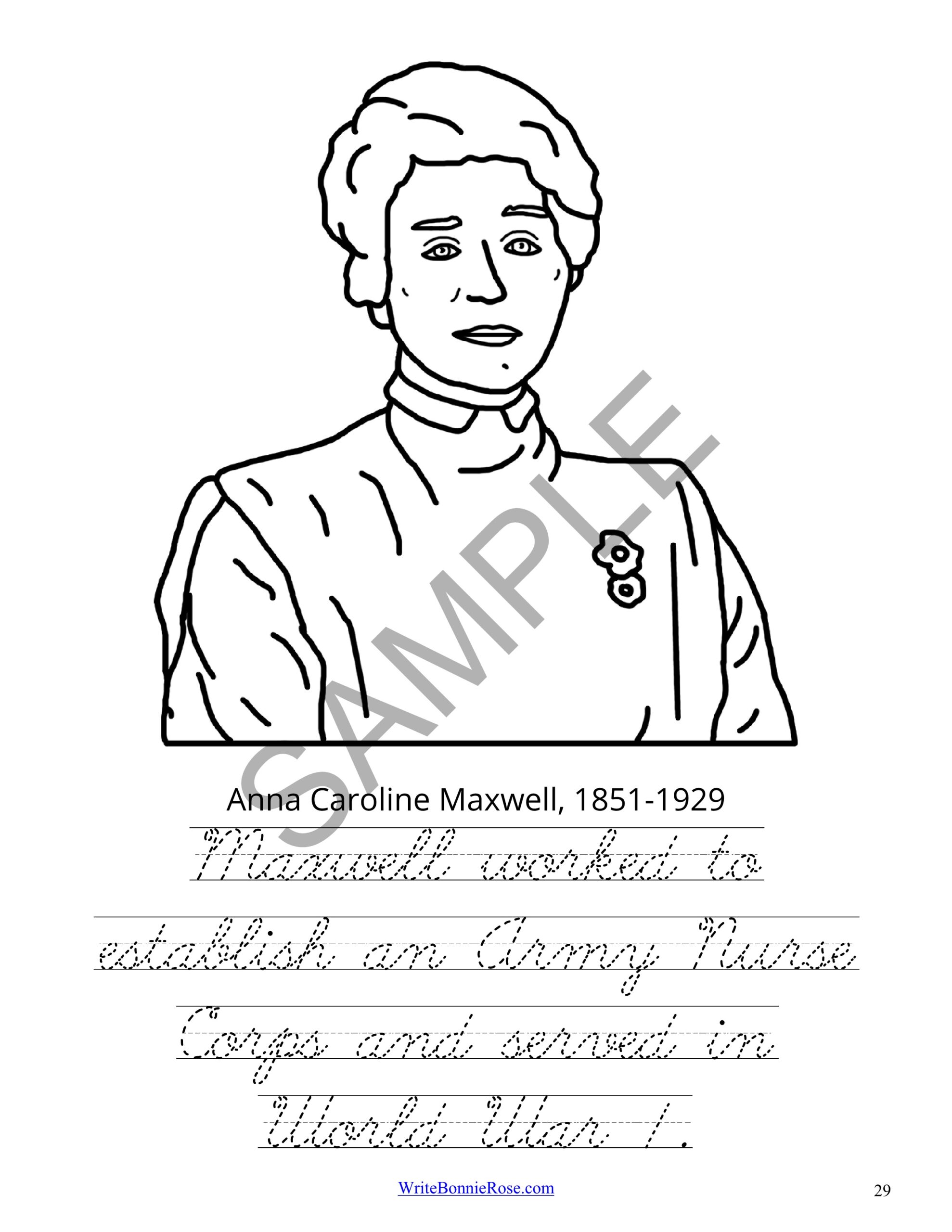 Famous Doctors and Nurses Coloring Book-Level C | Made By Teachers