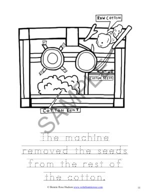 Eli Whitney Coloring Book-Level B | Made By Teachers