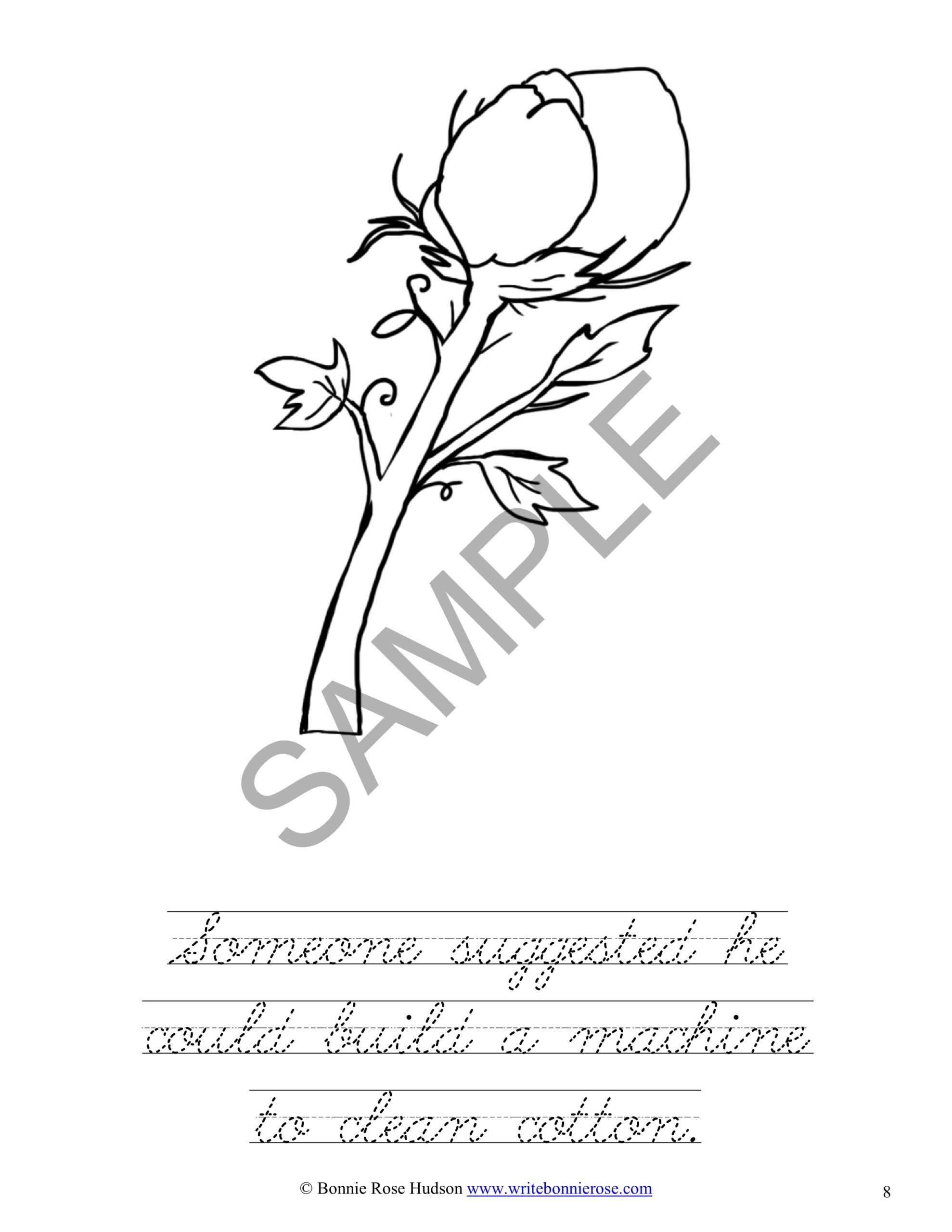 Eli Whitney Coloring Book-Level C | Made By Teachers