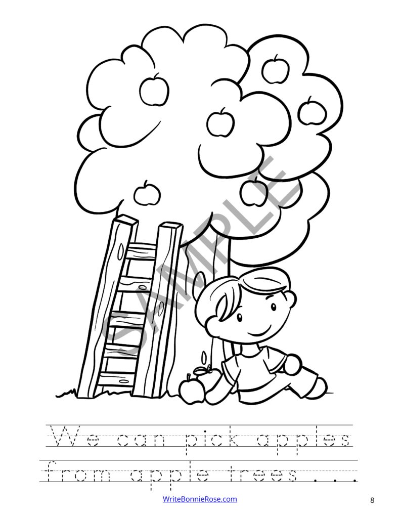 Enjoying the Earth A to Z Coloring Book-Level B | Made By Teachers