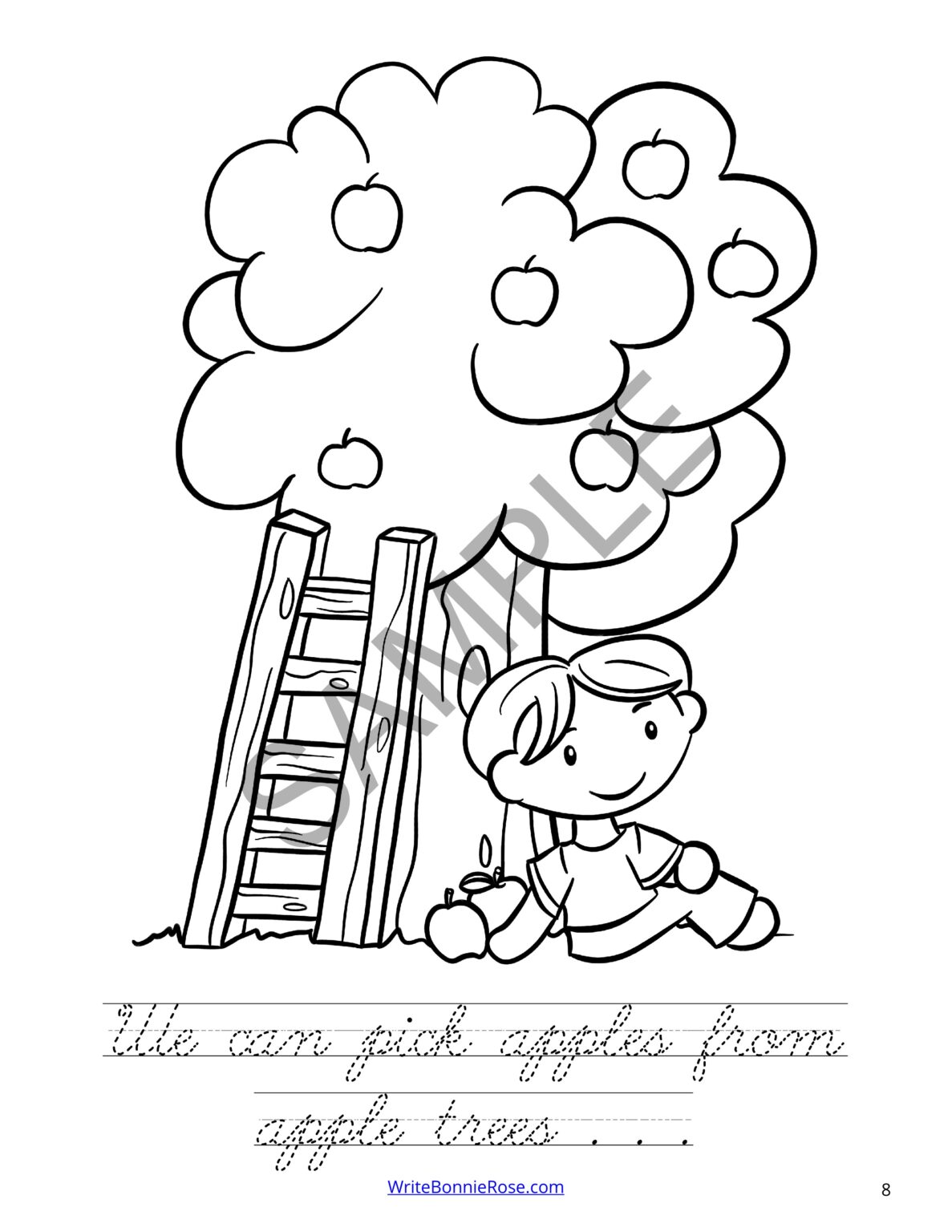 Enjoying the Earth A to Z Coloring Book-Level C | Made By Teachers