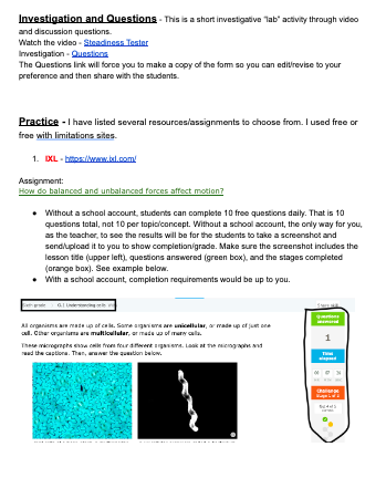 Complete Online Distance Learning Physical Science Bundle 4th Grade OAS ...