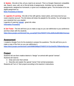 Complete Online Distance Learning Senses 4.LS1.2, 4-LS1-2 | Made By ...