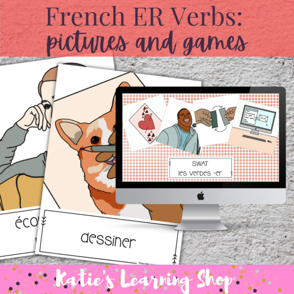 French ER Verbs Pictures + Games | Made By Teachers