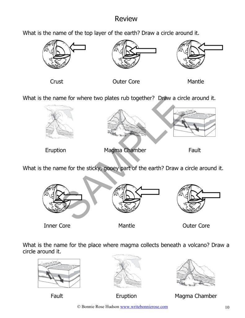 Earth: Layers, Earthquakes & Volcanoes-Learning About Science, Level 1 ...