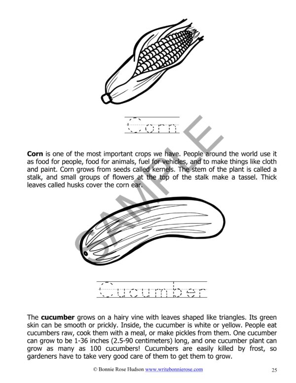 Fruits & Vegetables Around the World-Learning About Science, Level 1 ...