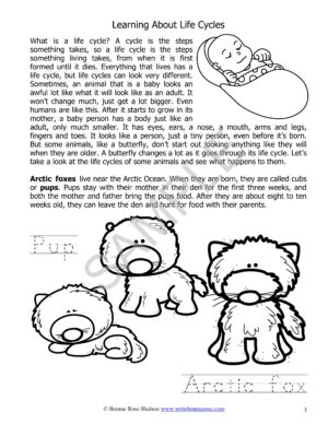 Learning About Life Cycles-Learning About Science, Level 1 | Made By ...