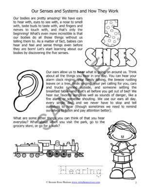 Our Senses & Systems & How They Work-Learning About Science, Level 1 ...