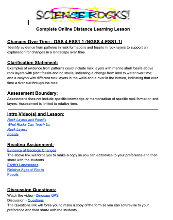 Complete Online Distance Learning Earth Science Bundle 4th Grade | Made ...