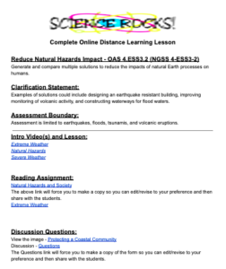 Complete Online Distance Learning Earth Science Bundle 4th Grade | Made ...