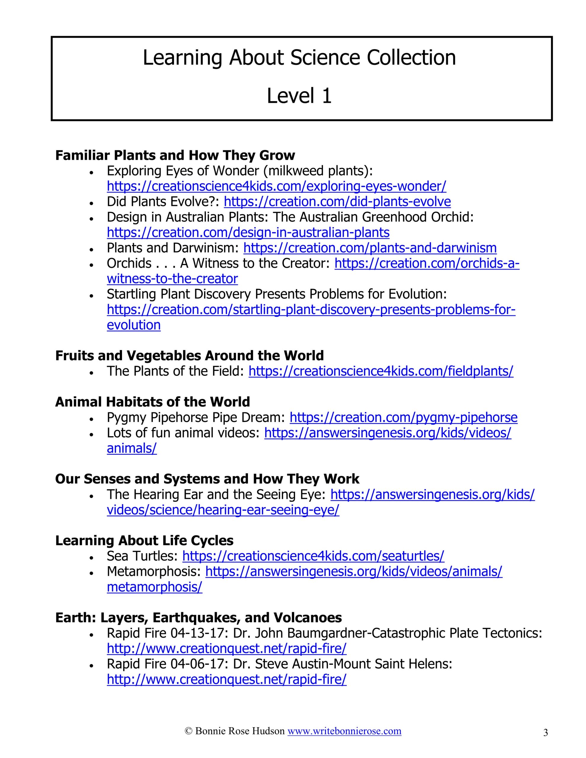Learning About Science Level 1-Discussion Helps | Made By Teachers