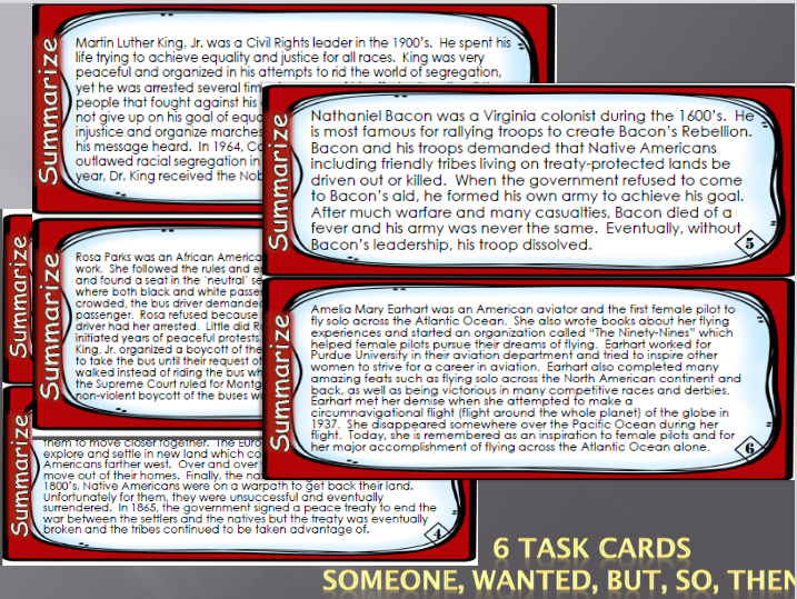 Summarizing | Made By Teachers