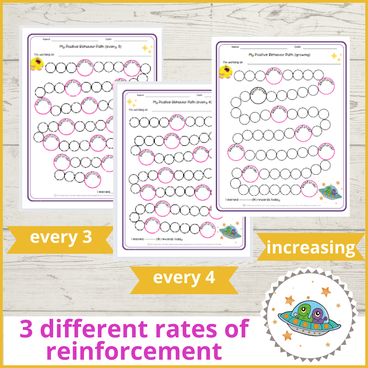 PBIS Positive Behavior Path- Aliens | Made By Teachers
