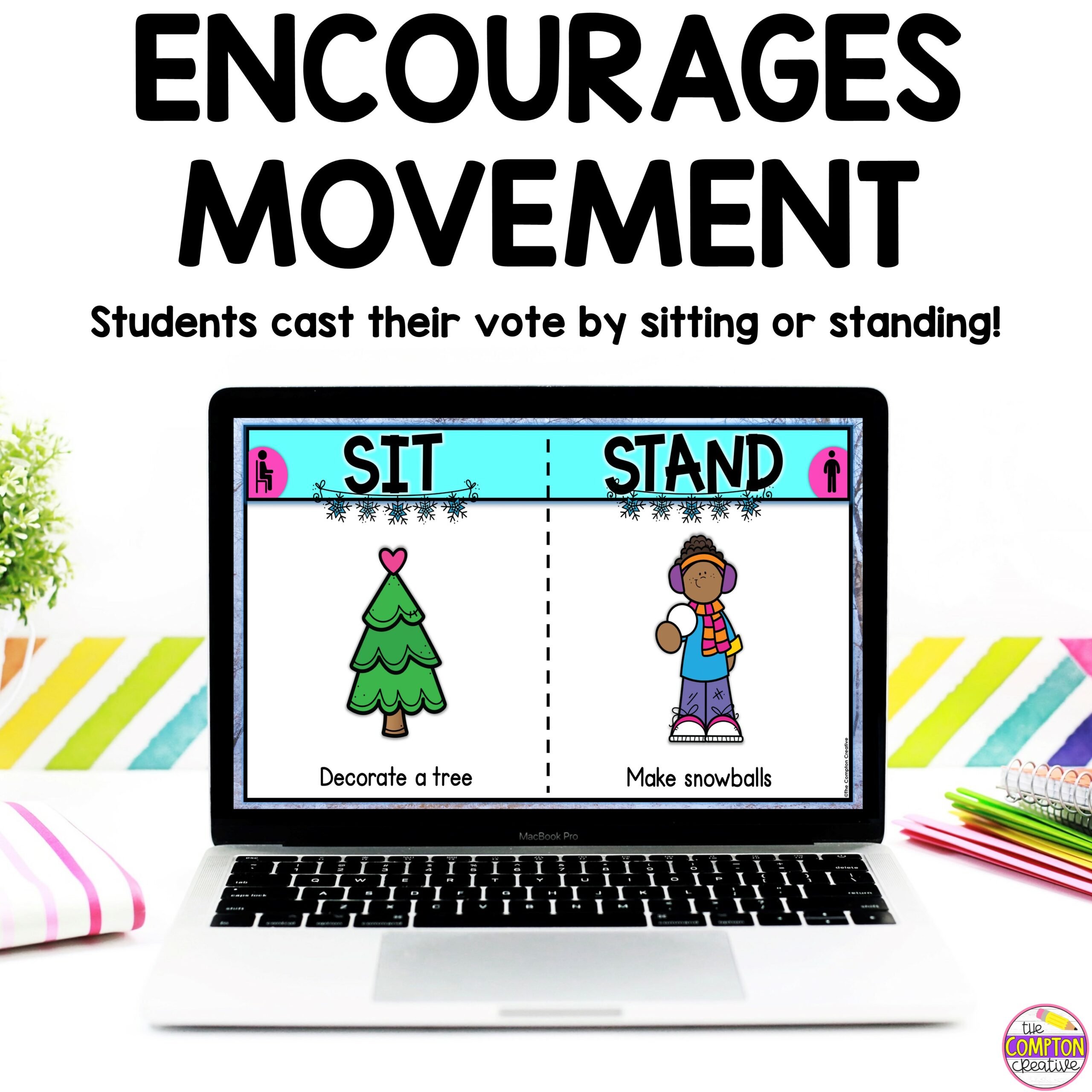 This or That Winter | Sit or Stand Game | Brain Break with Movement ...