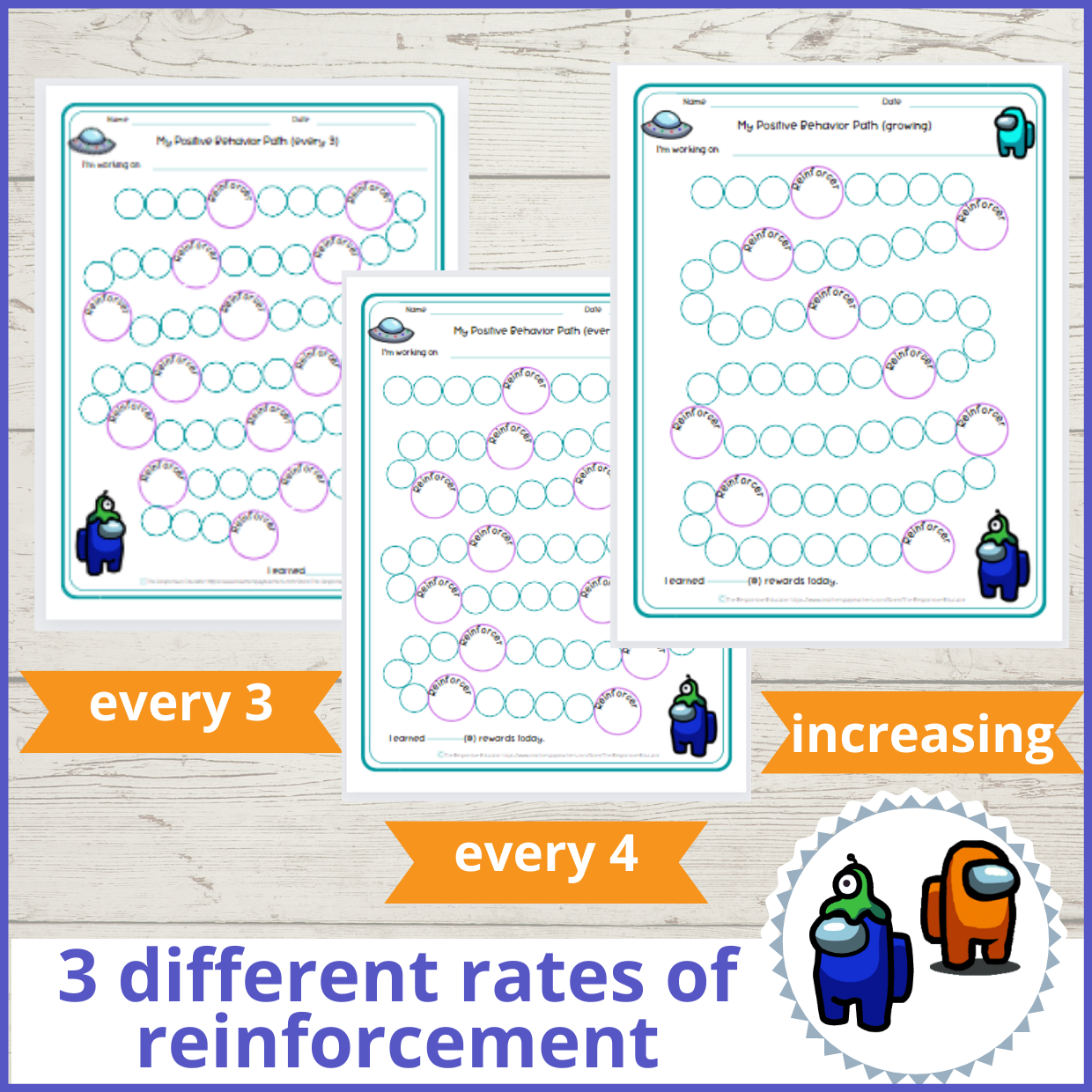 PBIS Positive Behavior Path- Among Us | Made By Teachers