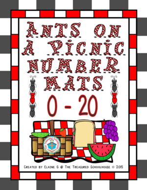 Ants on a Picnic Counting Mats for 0-20 | Made By Teachers