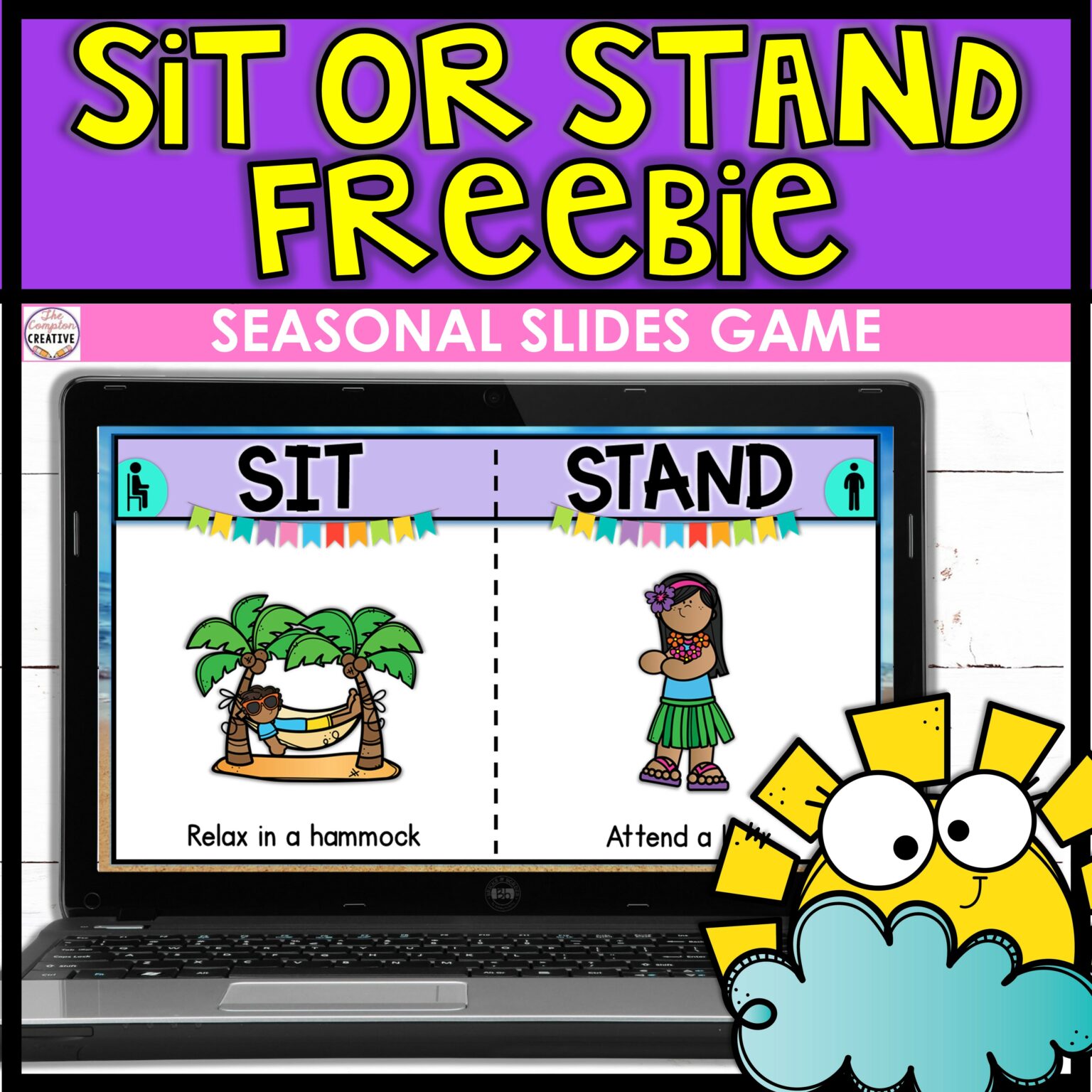 FREEBIE This or That Seasons | Sit or Stand Game | Made By Teachers