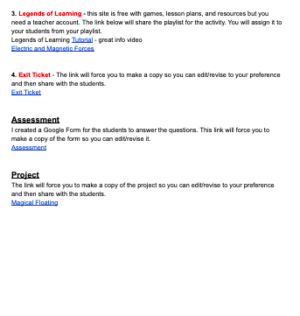 Complete Online Distance Learning Electric/Magnetic Interaction 3.PS2.3 ...