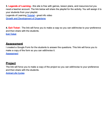 Complete Online Distance Learning Life Cycles 3.LS1.1, 3-LS1-1 | Made ...