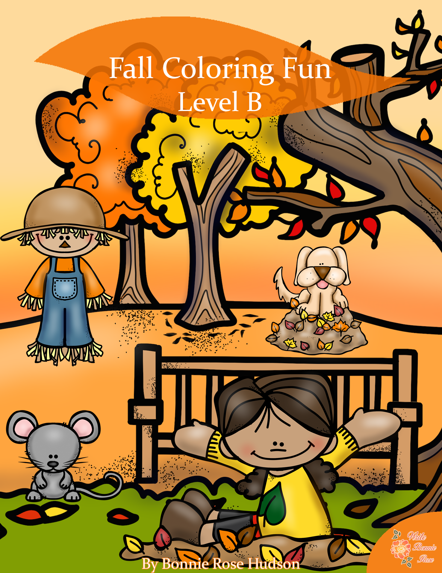 Fall Coloring Fun-Level B | Made By Teachers