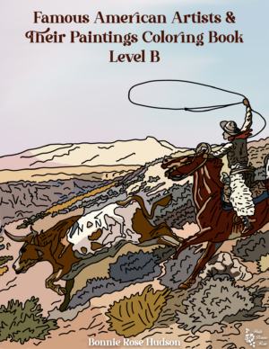 Famous American Artists & Their Paintings Coloring Book-Level B | Made ...