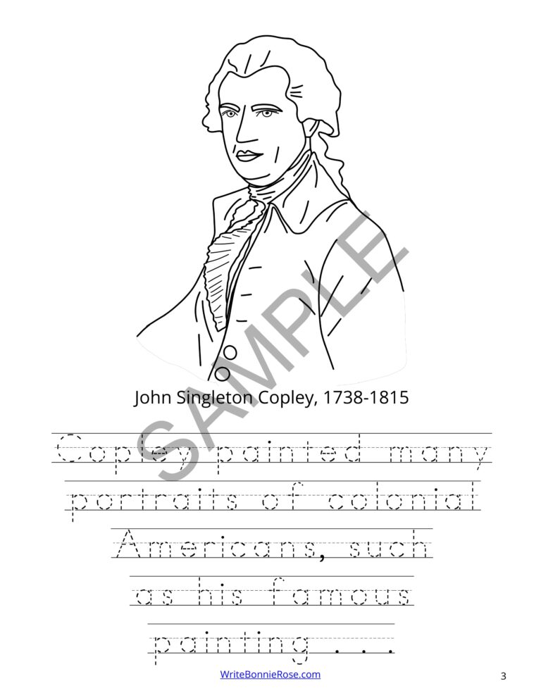 Famous American Artists & Their Paintings Coloring Book-Level B | Made ...