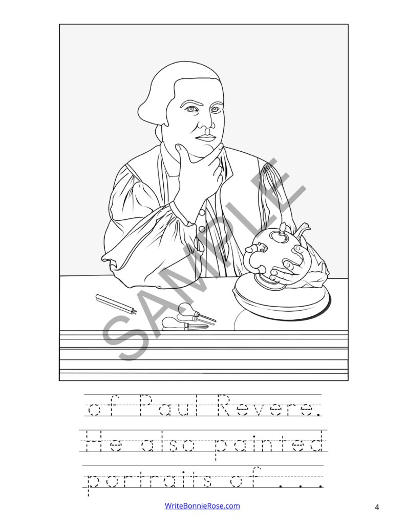 Famous American Artists & Their Paintings Coloring Book-Level B | Made ...