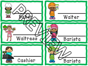 Shamrock Cafe Dramatic Play Set | Made By Teachers