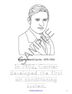 Famous Americans of the 1900s Coloring Book-Level B | Made By Teachers