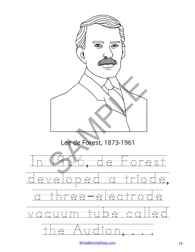 Famous Americans of the 1900s Coloring Book-Level B | Made By Teachers