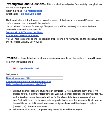Complete Online Distance Learning Earth Science Bundle 3rd Grade OAS ...