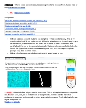Complete Online Distance Learning Earth Science Bundle 3rd Grade OAS ...