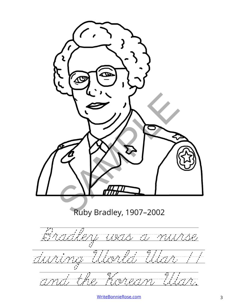 Famous Americans of the 1940s Coloring Book-Level C | Made By Teachers