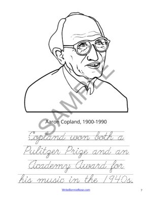 Famous Americans of the 1940s Coloring Book-Level C | Made By Teachers