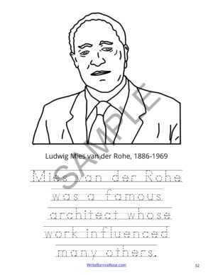 Famous Americans of the 1950s Coloring Book-Level B | Made By Teachers