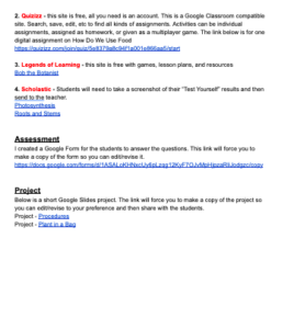 Complete Online Distance Learning Plant Growth 5.LS1.1, 5-LS1-1 | Made ...