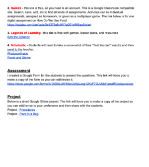 Complete Online Distance Learning Plant Growth 5.LS1.1, 5-LS1-1 | Made ...