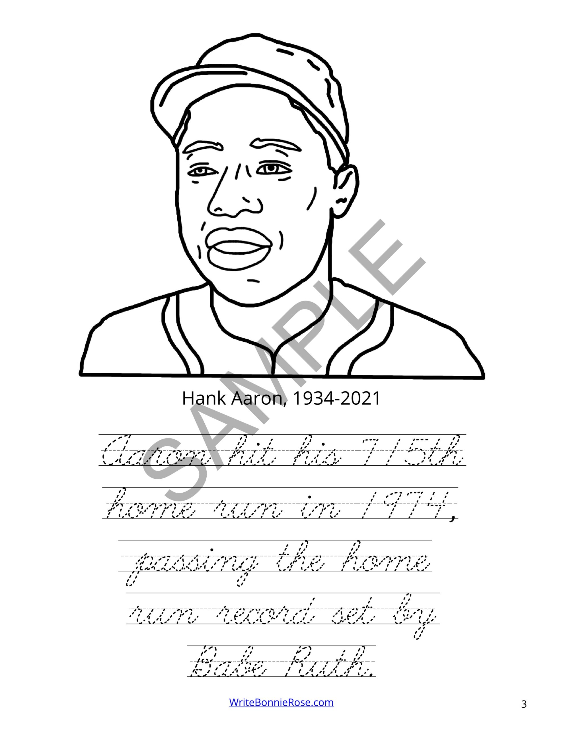 Famous Americans of the 1970s Coloring Book-Level C | Made By Teachers