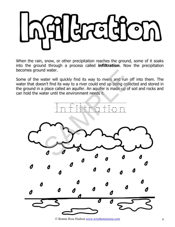 The Cycle of Water & Types of Clouds-Learning About Science, Level 2 ...