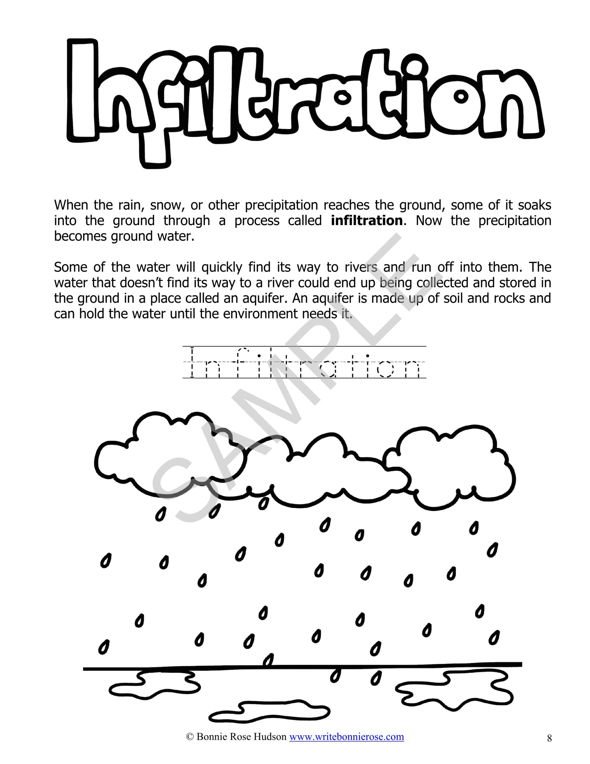 The Cycle of Water & Types of Clouds-Learning About Science, Level 2 ...