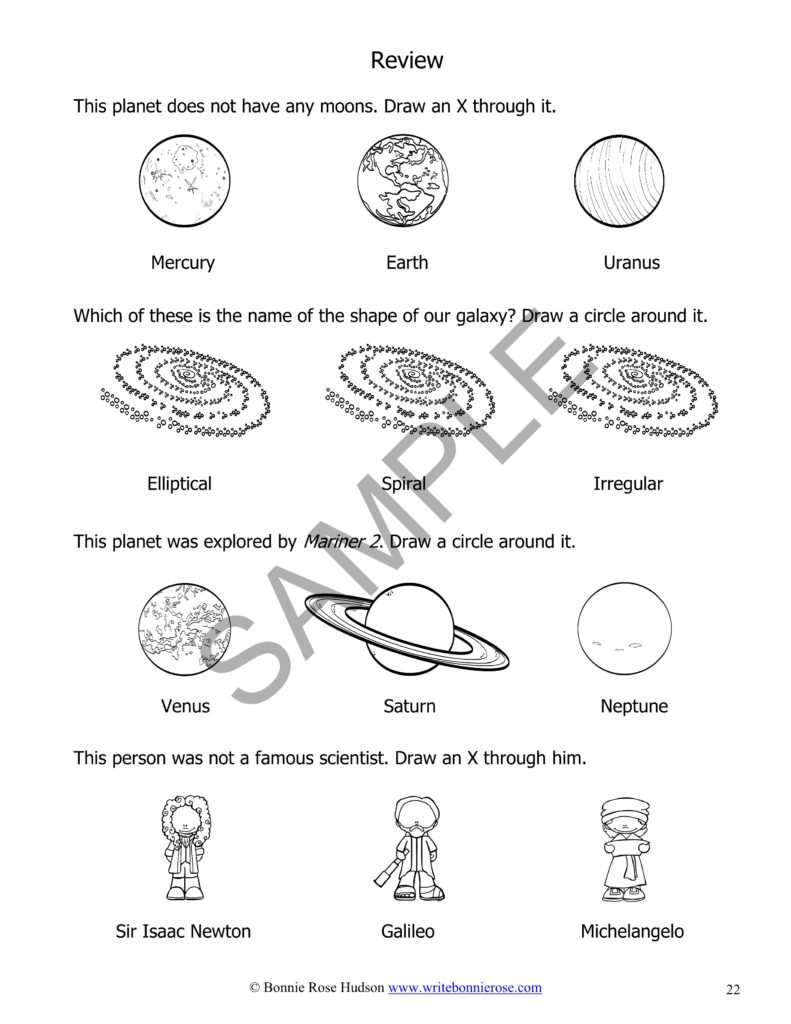 The Solar System: Planets, Earth's Moon & Constellations-Learning About ...