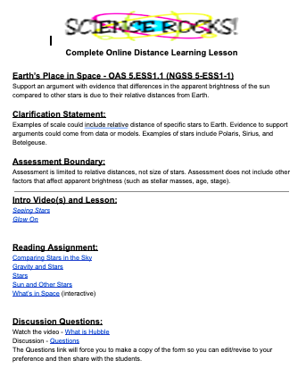 Complete Online Distance Learning Earth Science Bundle 5th Grade | Made ...