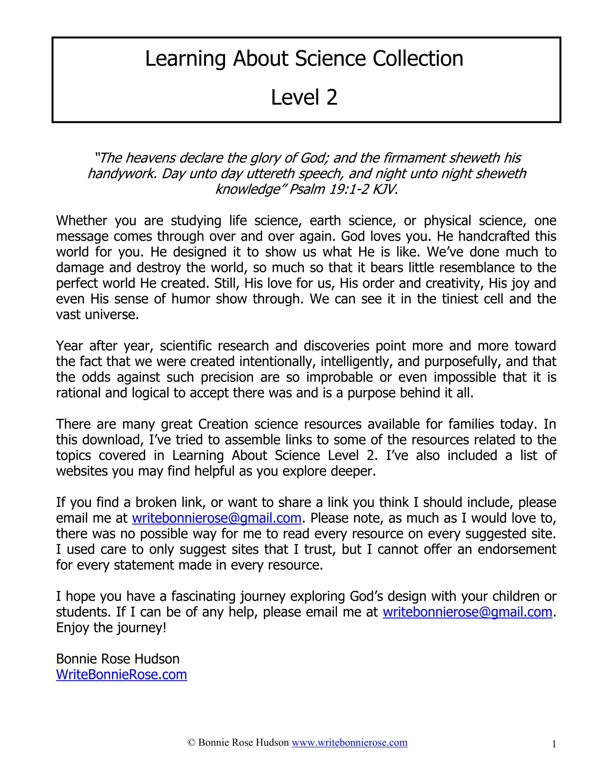 Learning About Science Level 2-Discussion Helps | Made By Teachers